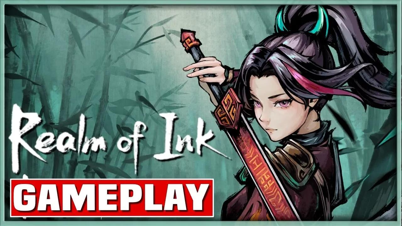 REALM OF INK Gameplay 🎮 Preview Build | Action Roguelite | PC