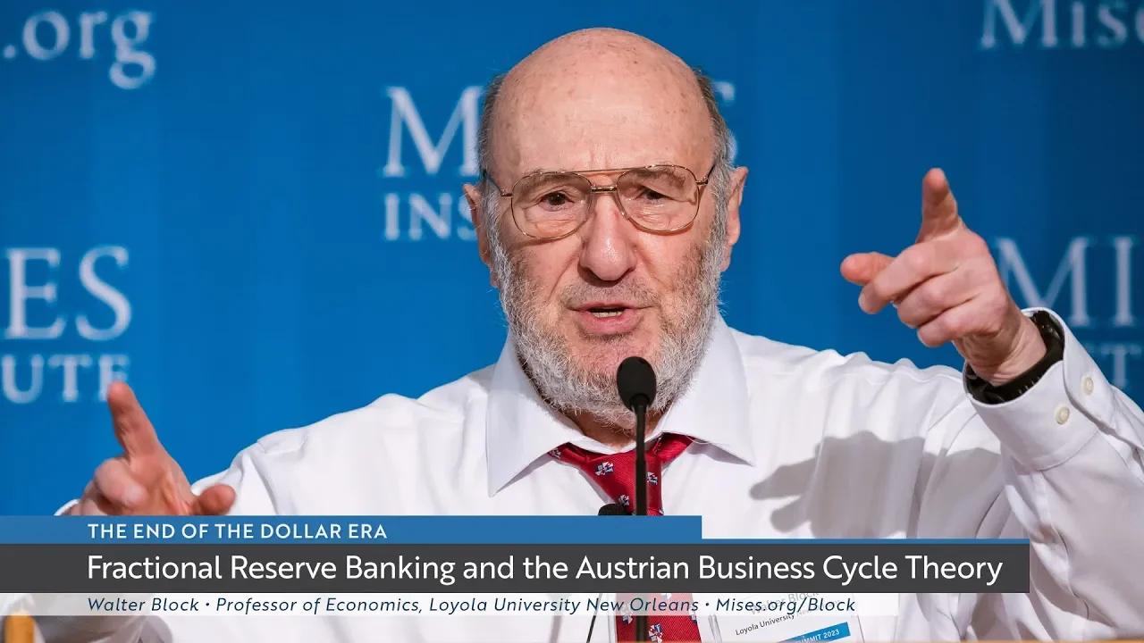 Fractional Reserve Banking, Present Discounted Value, and ABCT | Walter ...