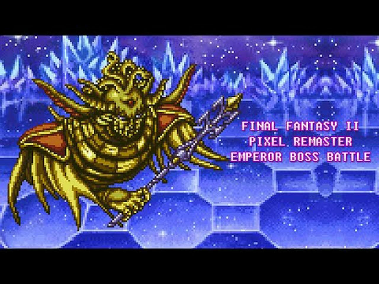 FINAL FANTASY II Pixel Remaster Final Boss Battle Emperor & The End (PC)