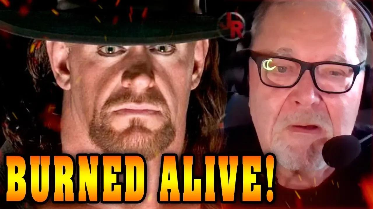 Jim Ross On Kane Setting The Undertaker ON FIRE At WrestleMania