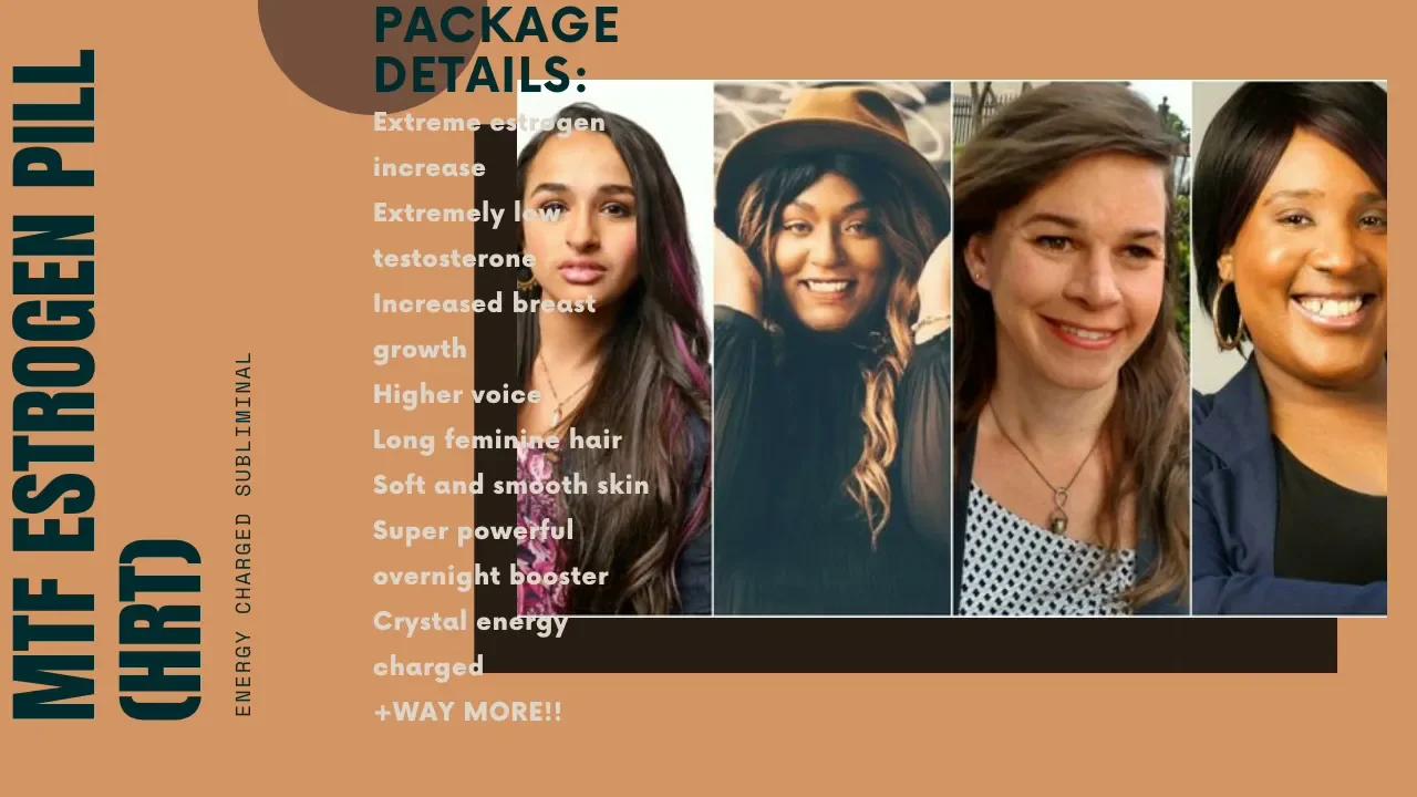 MTF estrogen pill (HRT) ♡ energy infused subliminal [rain ver.]