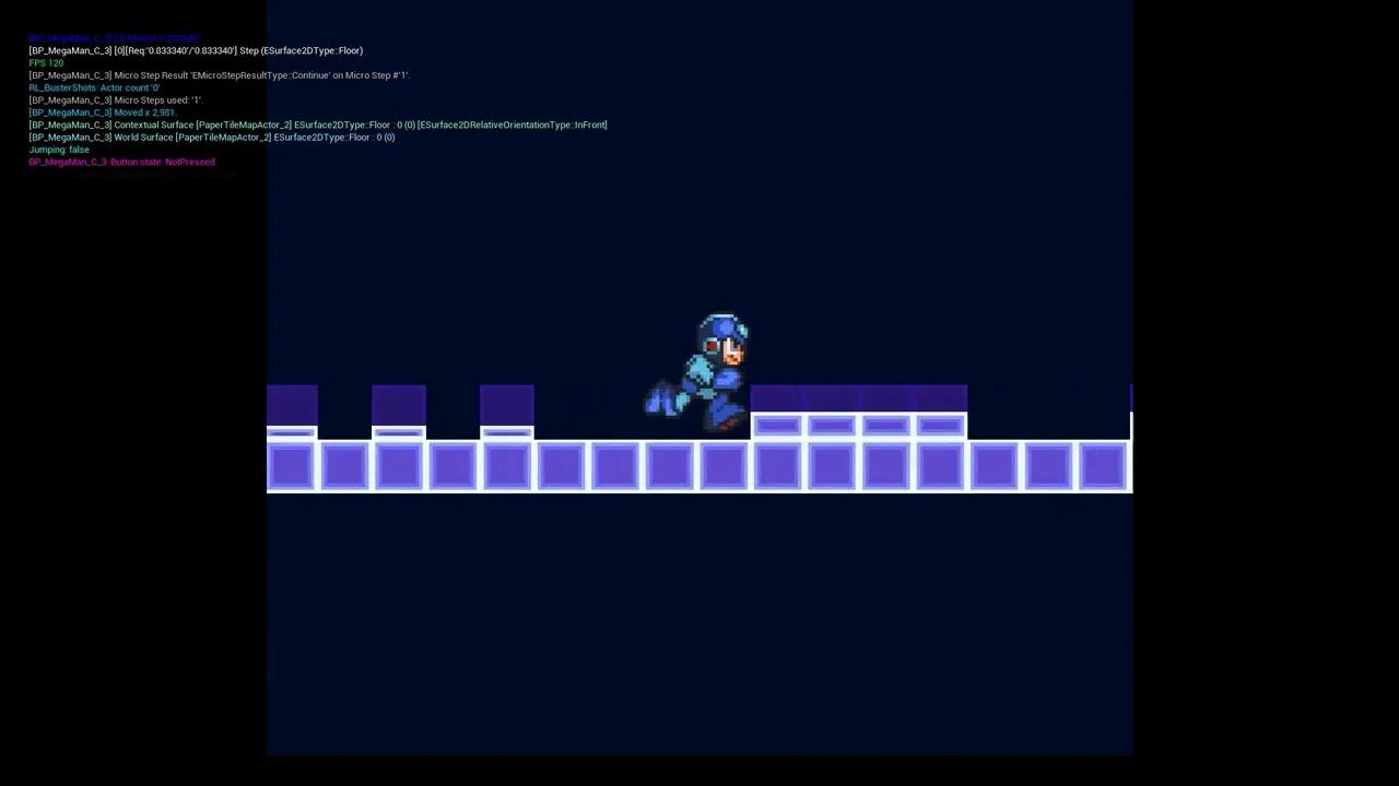 Step Up - Mega Man Unreal Engine 5