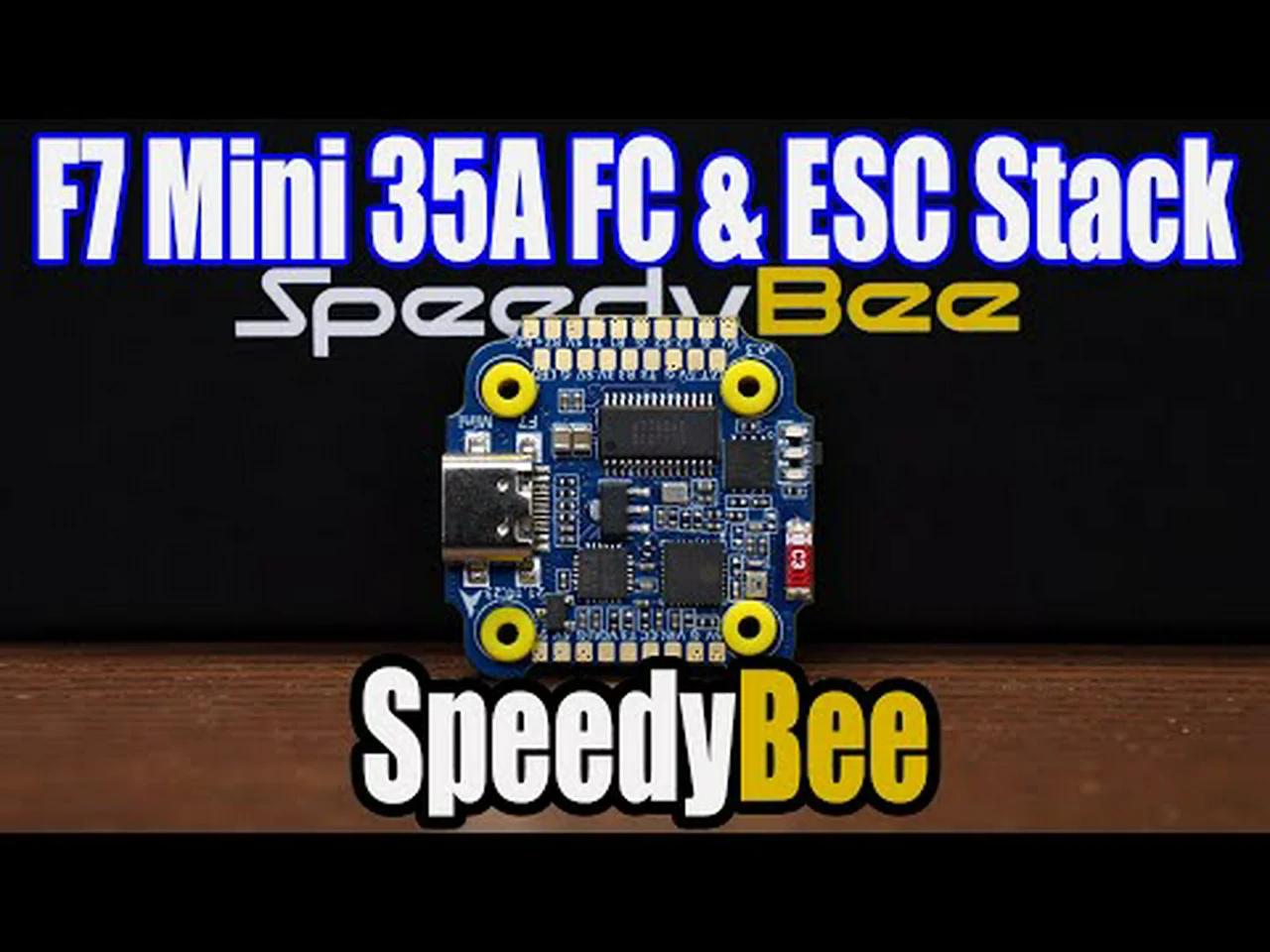 SpeedyBee F7 Mini 35A ESC & Flight Controller Stack Review