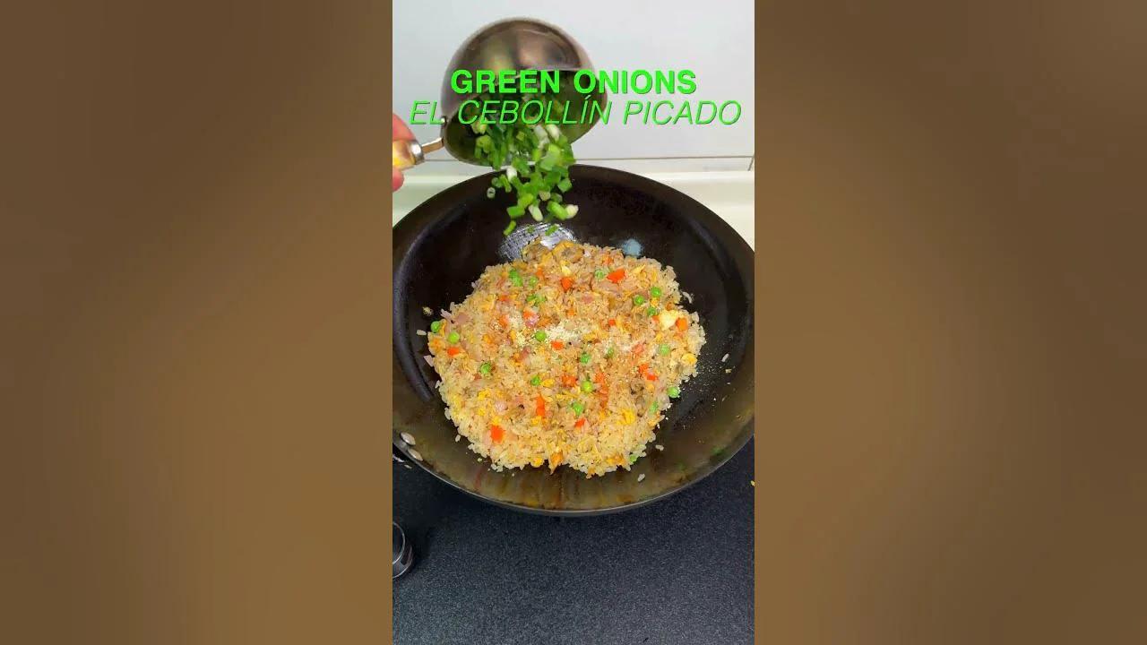 Ocean Kissed Clam Fried Rice! 🌊🍚🐚🧅💚🍳 Tasty!