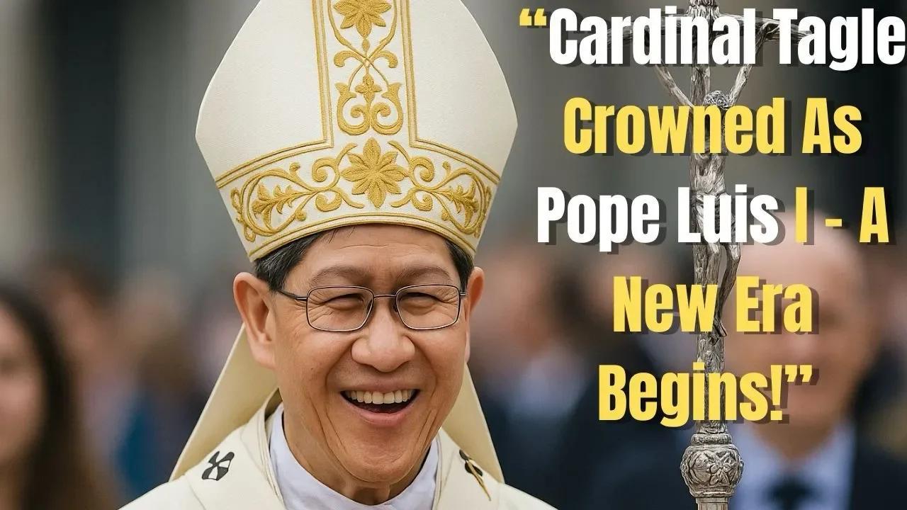 Breaking: Cardinal Tagle Crowned As Pope Luis I – A New Era Begins!