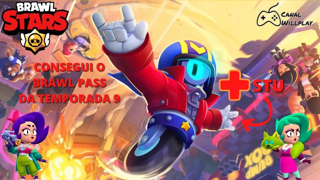 Brawl Stars - Consegui o brawl pass da temporada 9 e liberei o Stu pela ...