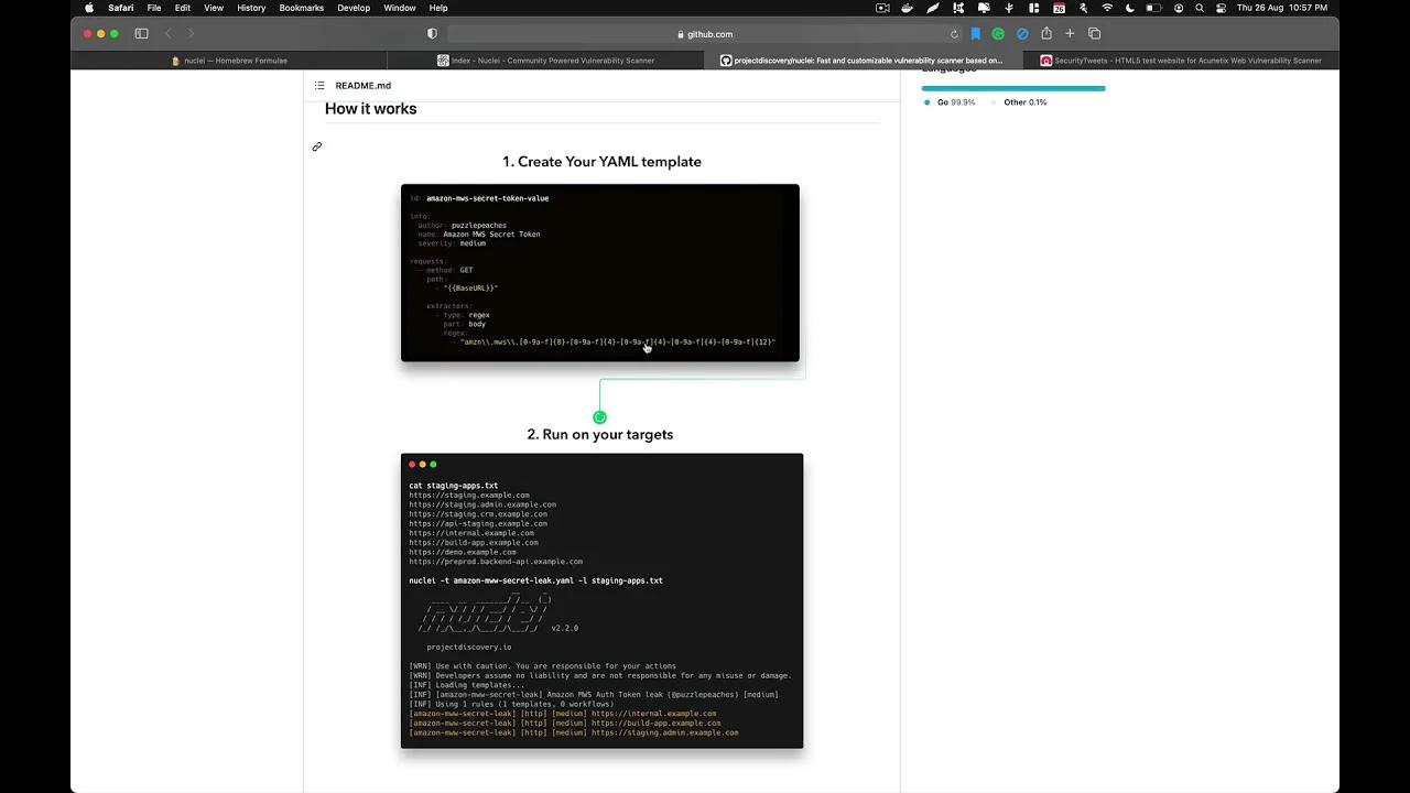 How to Install Nuclei on macOS: Fast and Customizable Vulnerability Scanner and BugBounty Tool
