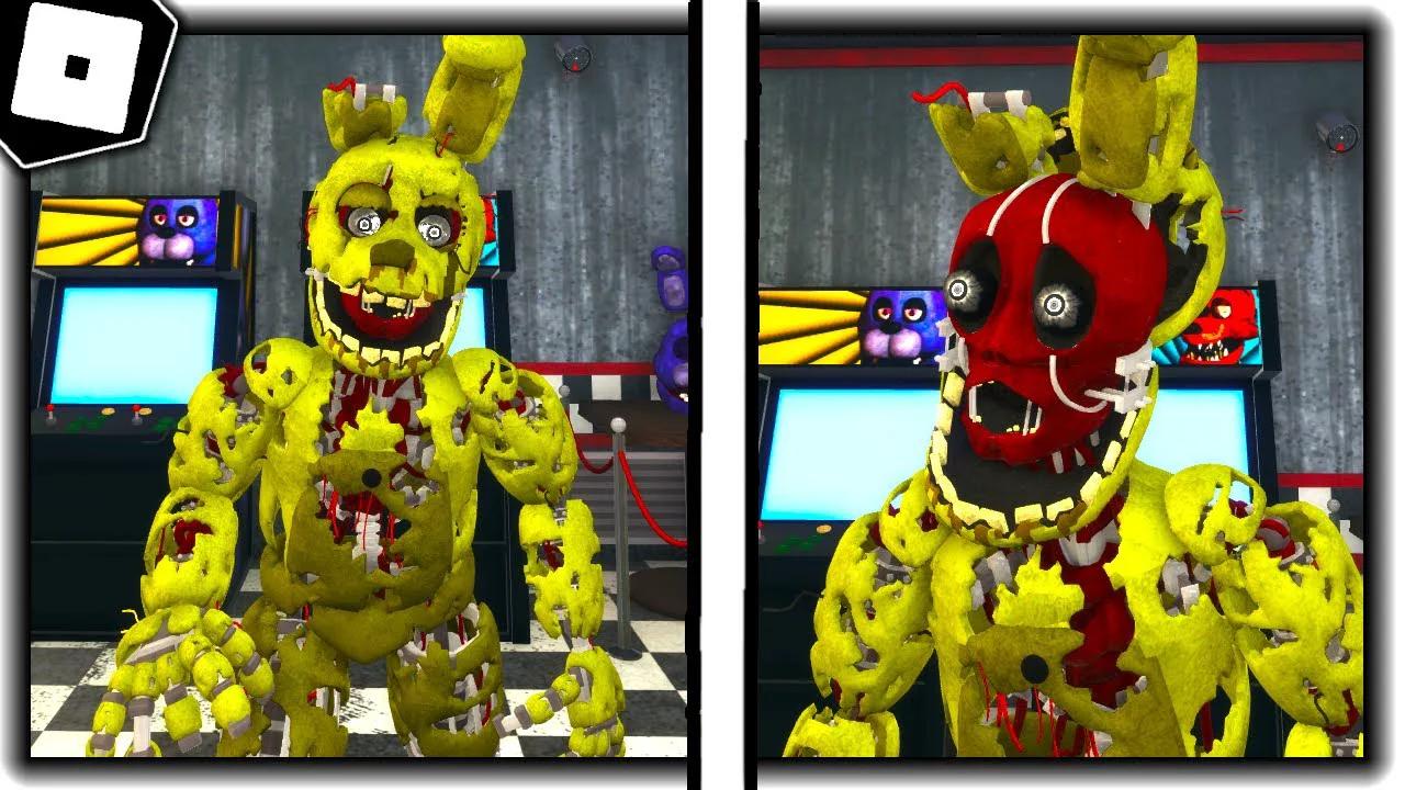 I Become SPRINGTRAP from THE ODDITIES ROLEPLAY in ARCHIVED NIGHTS - Roblox