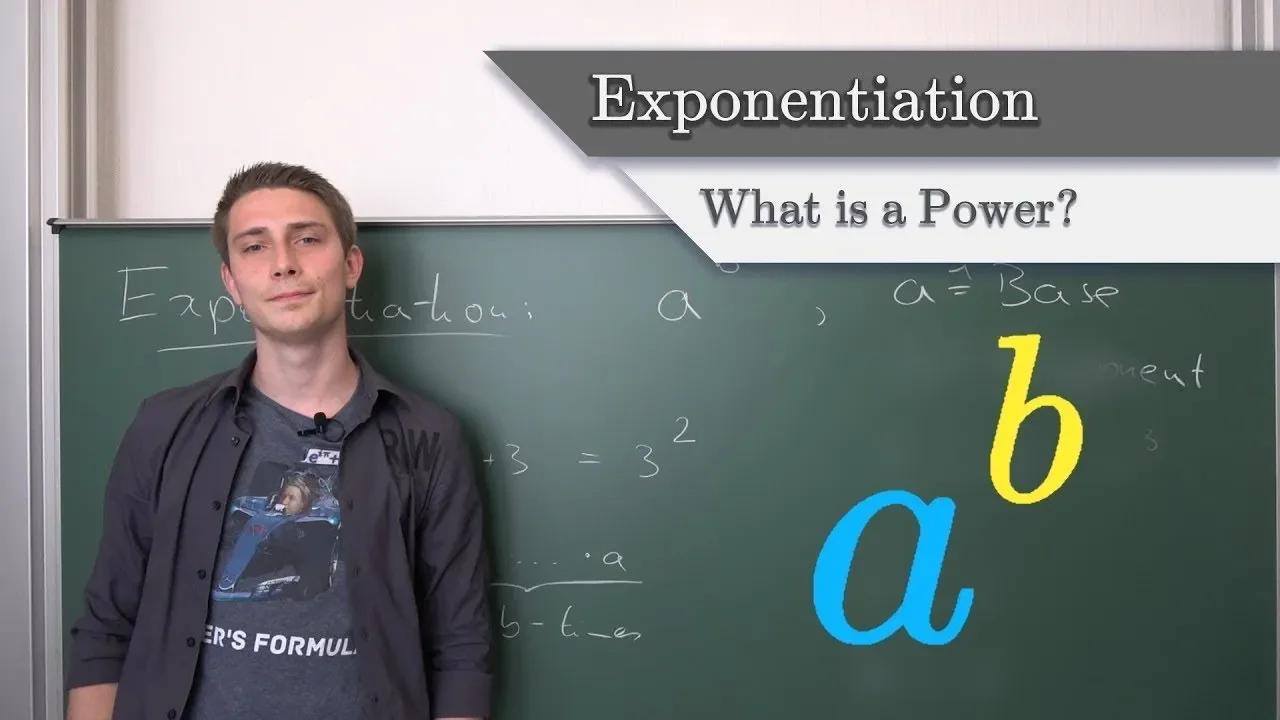 Exponentiation #1 What is Exponentiation Exponents, Powers and the Base ...