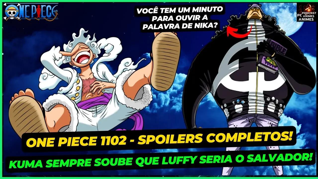 ONE PIECE 1102 SPOILERS COMPLETOS! - REVELADO O MOTIVO DE KUMA TER ...