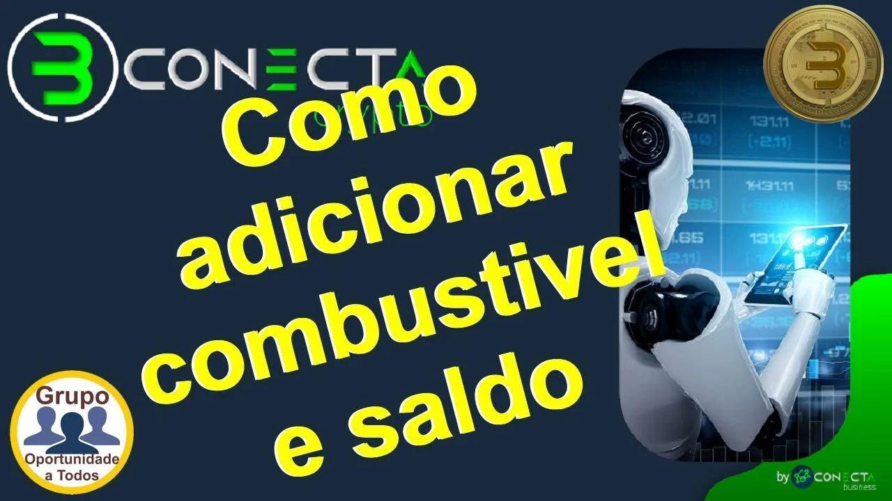Conecta Crypto Como Adicionar o Combustível e Saldo