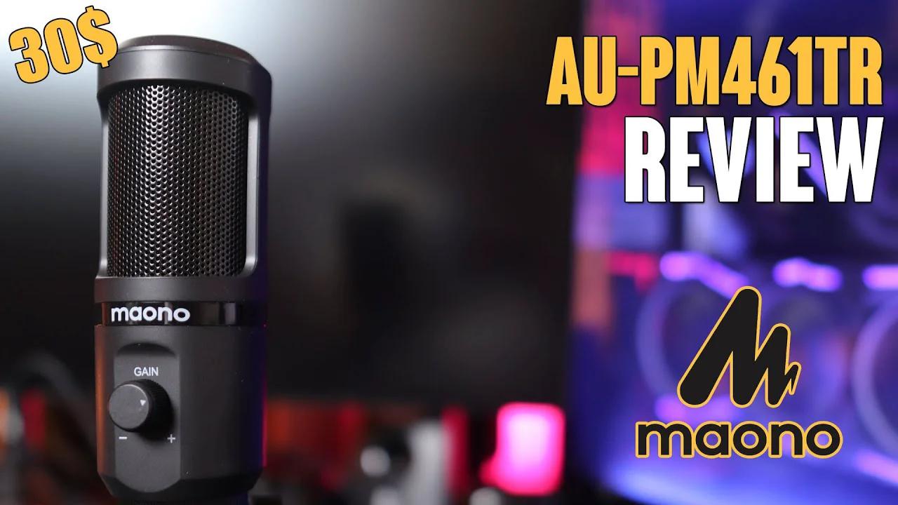 Maono AU-PM461TR Review Portable Usb Microphone | Best Budget mic?