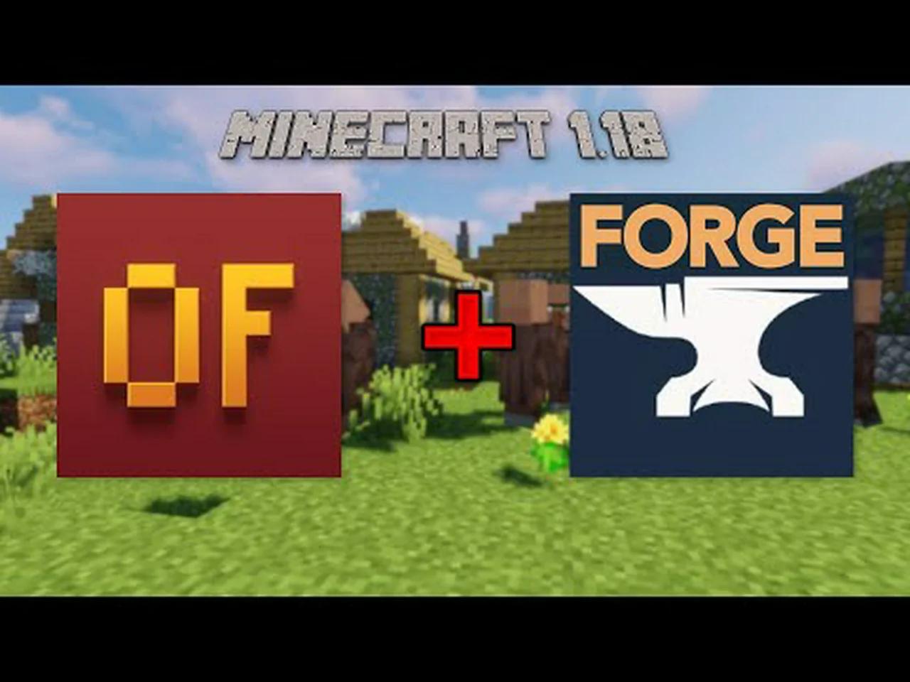 Cómo instalar FORGE y OPTIFINE para Minecraft 1.18.1