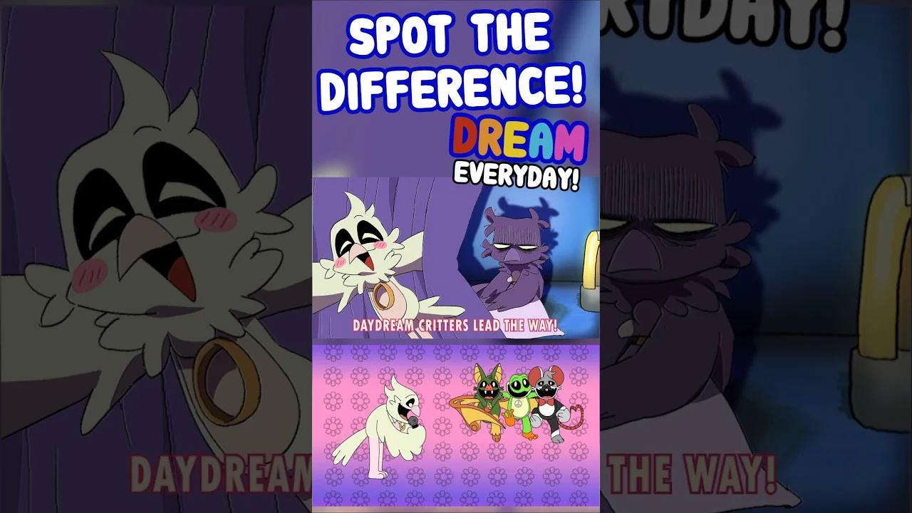 Dream Everyday! Spot The Difference (Daydream Critters Theme Song) Poe ...