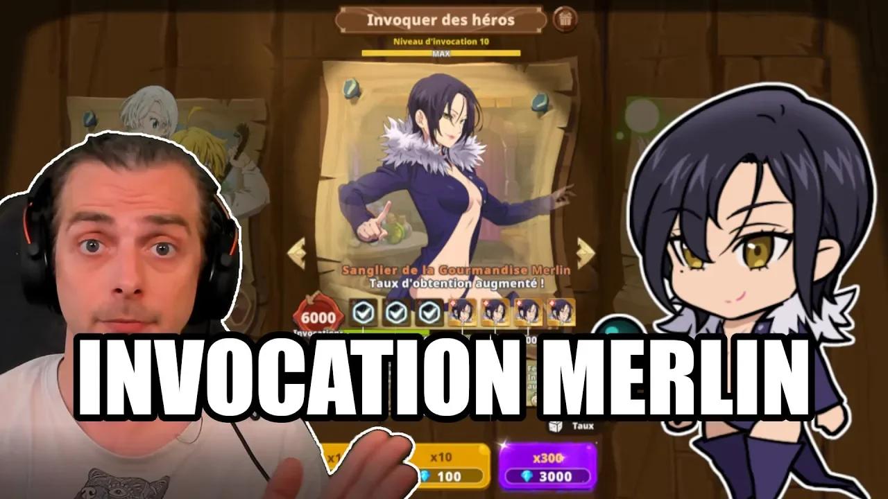 7DS Idle : Invocation Merlin – Zéro Chance ! Shaft Total ! Ca pique