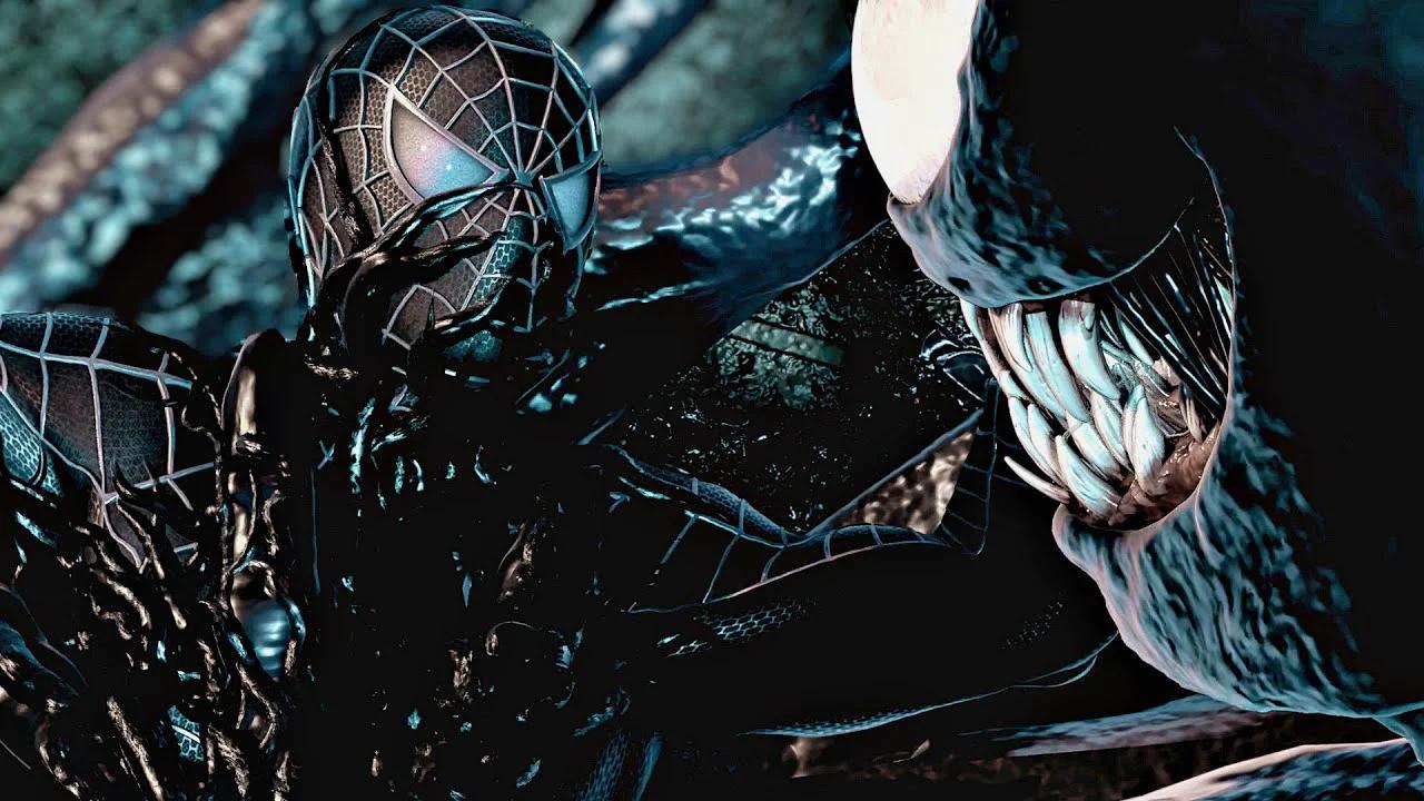 Spider-Man 2 Venom Vs Raimi Symbiote Spider-Man Fight Scene 2023 (PS5 ...