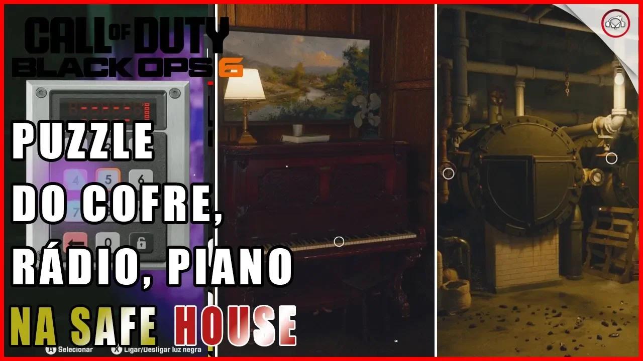 Call of Duty Black Ops 6, Como resolver os puzzles do cofre, rádio ...