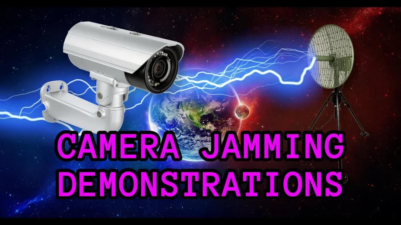 DEMO: EMP Jamming / RF Signal Jamming My Camera