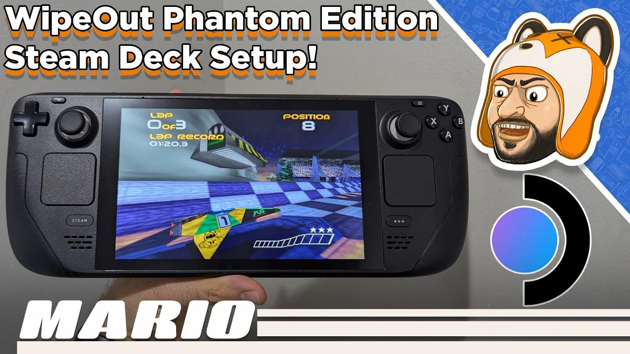 WipeOut Phantom Edition is AMAZING on the Steam Deck! Here's how to ...