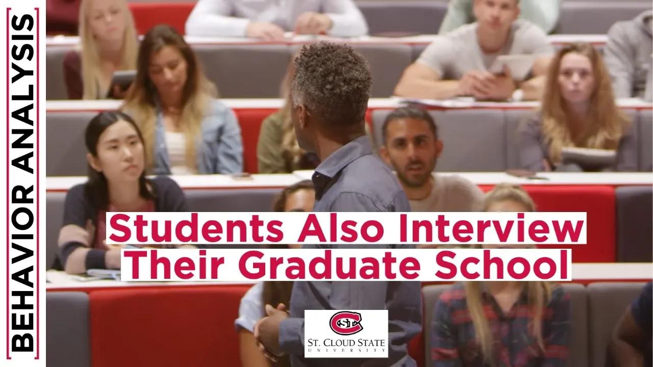 Students Also Interview Their Graduate School & Staff | Applying to ABA ...