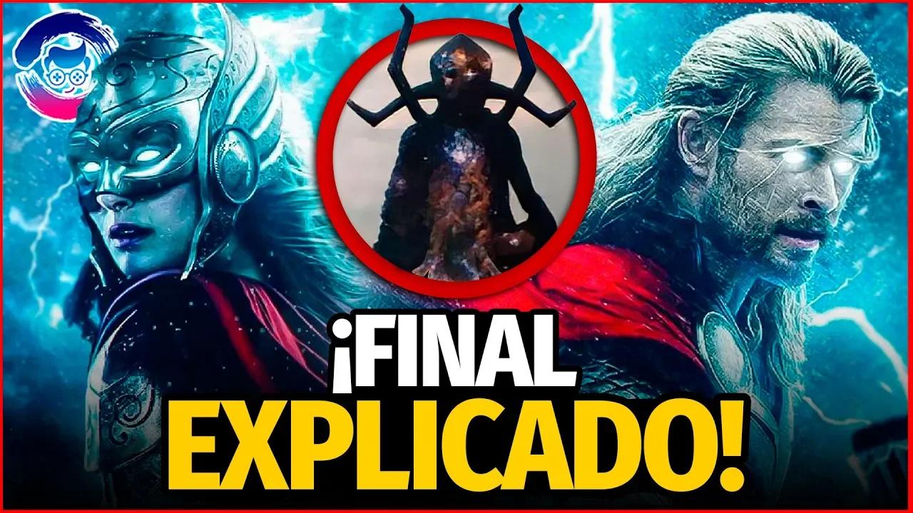 🔥Final Explicado🔥 | Escenas Post-Creditos de Thor Amor y Trueno