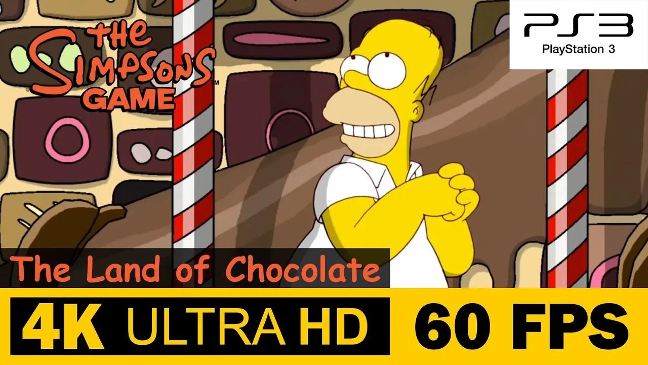 The Land of Chocolate | The Simpsons Game | Walkthrough, No Commentary