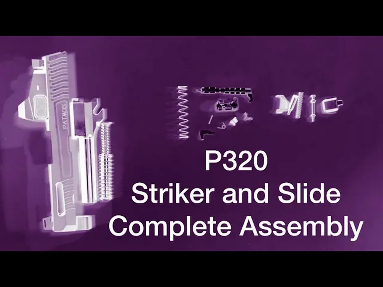 Sig P320 Striker Assembly and Complete Slide Parts Installation