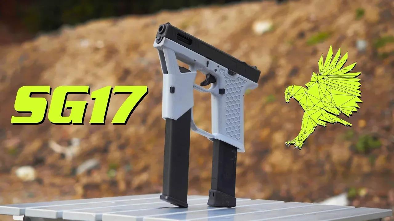 High Capacity 3D Printed Space Glock