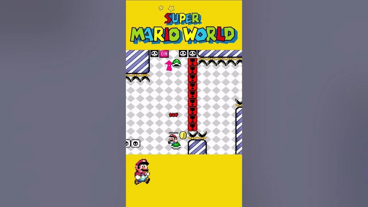 SHELL JUMP BONUS - Super Mario World #shorts #supermarioworld