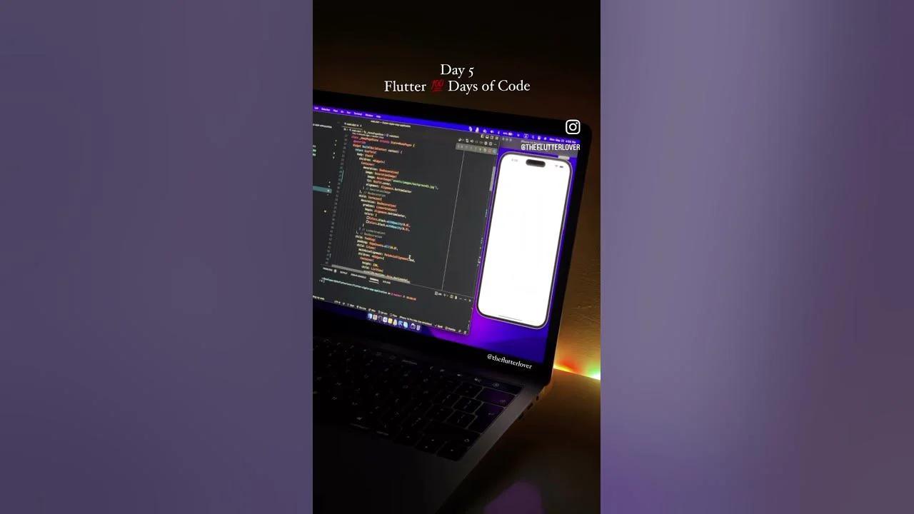 Flutter 100 Days of Code - Day 5 #shorts