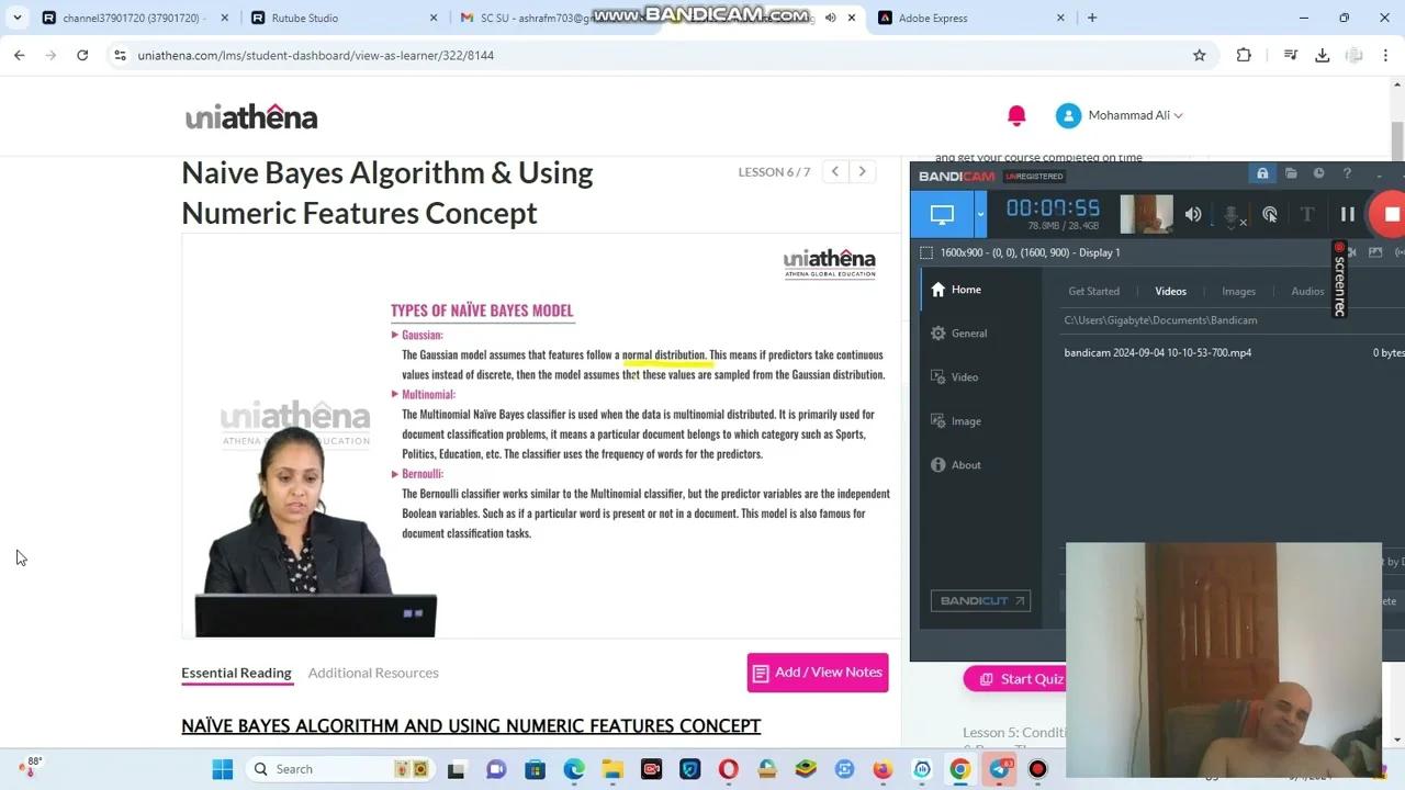 Naive Bayes Algorithm And Using Numeric Features Concept 6634