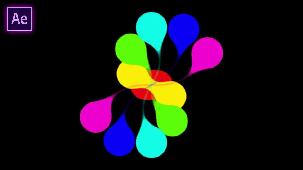 After Effects Simple Animation Technique For Morphing Dots Into Balloons