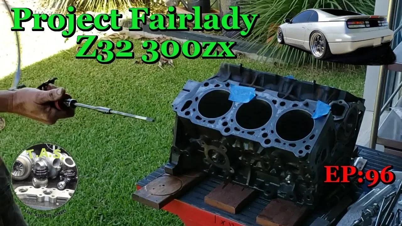 Complete DIY Coolant Gallery Casting Flash Removal Z32 300zx