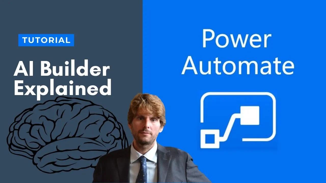 Microsoft Power Automate Tutorial Ai Builder Explained