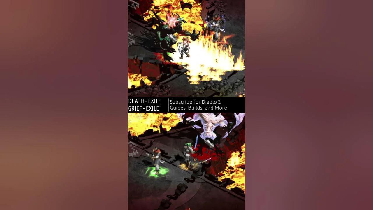 Diablo 2 Smiter Weapons - Death vs Grief #shorts #d2versus