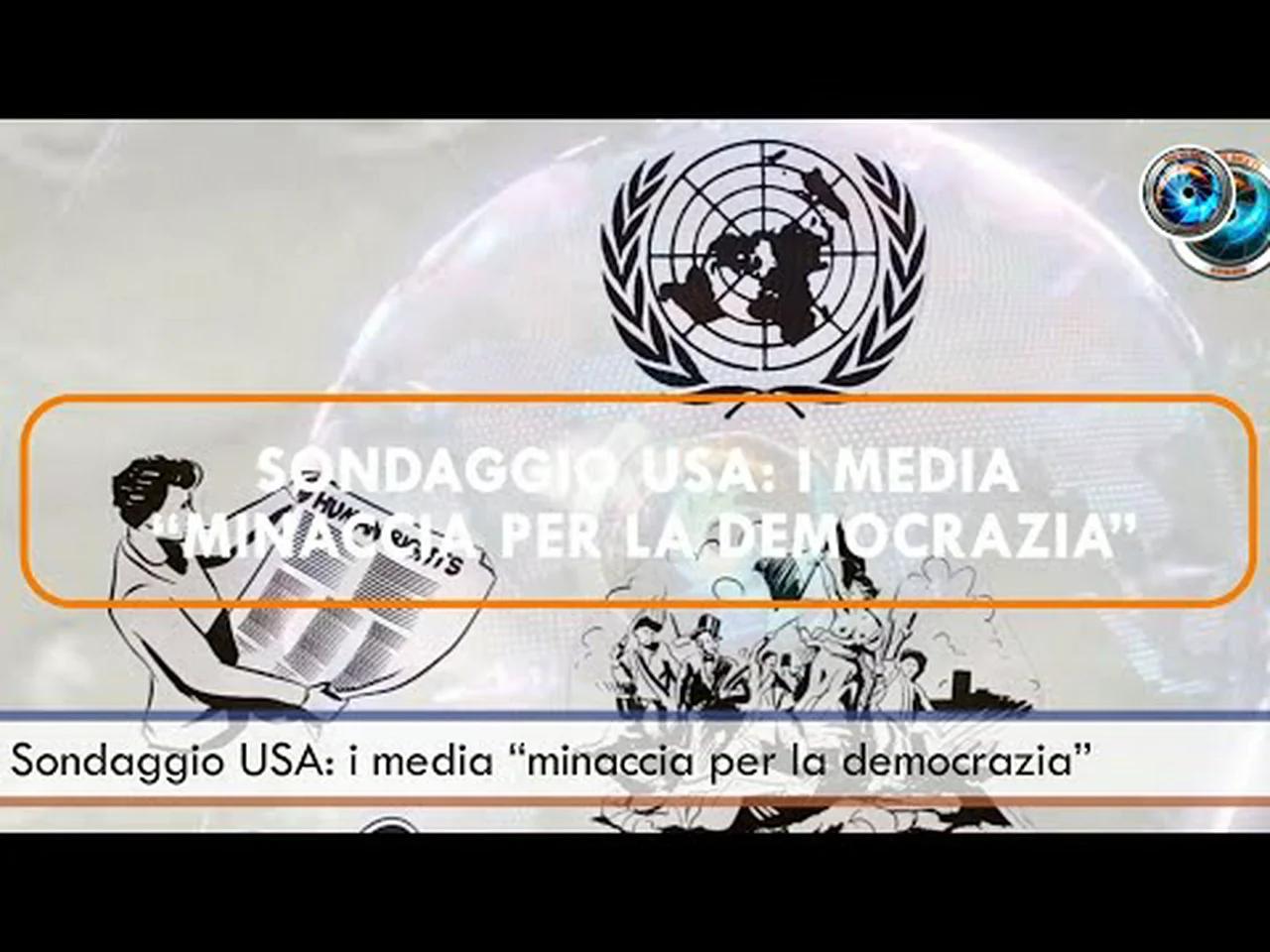 Sondaggio USA: i media “minaccia per la democrazia”