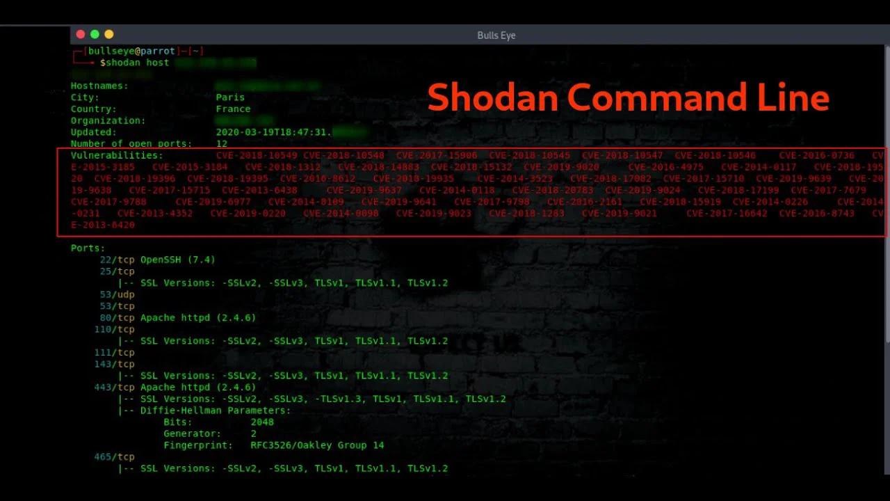Shodan Command line A Step-by-Step walkthrough