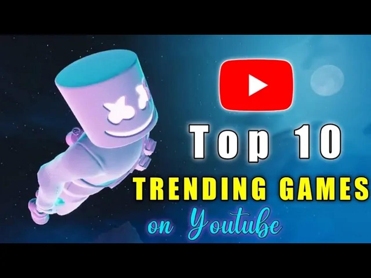 Top 10 Trending Games on Youtube || Trending Games on Android ...
