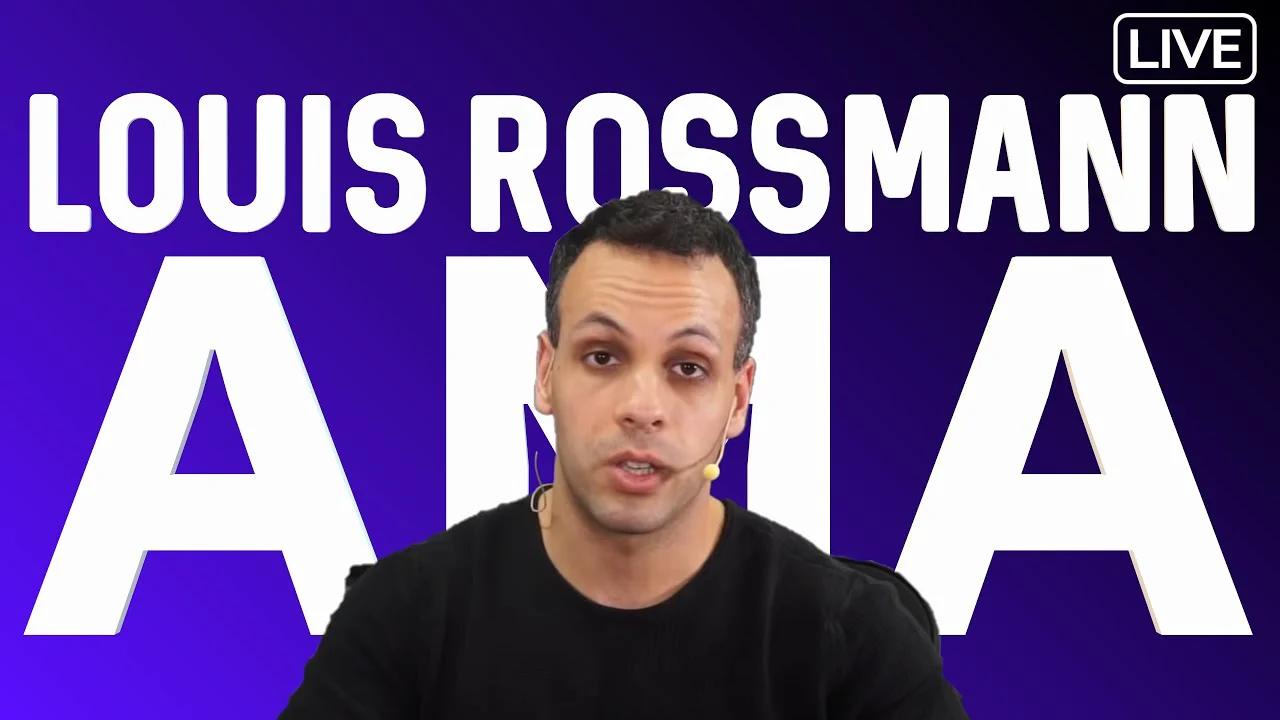 Louis Rossmann AMA livestream - featuring Oreo the cat
