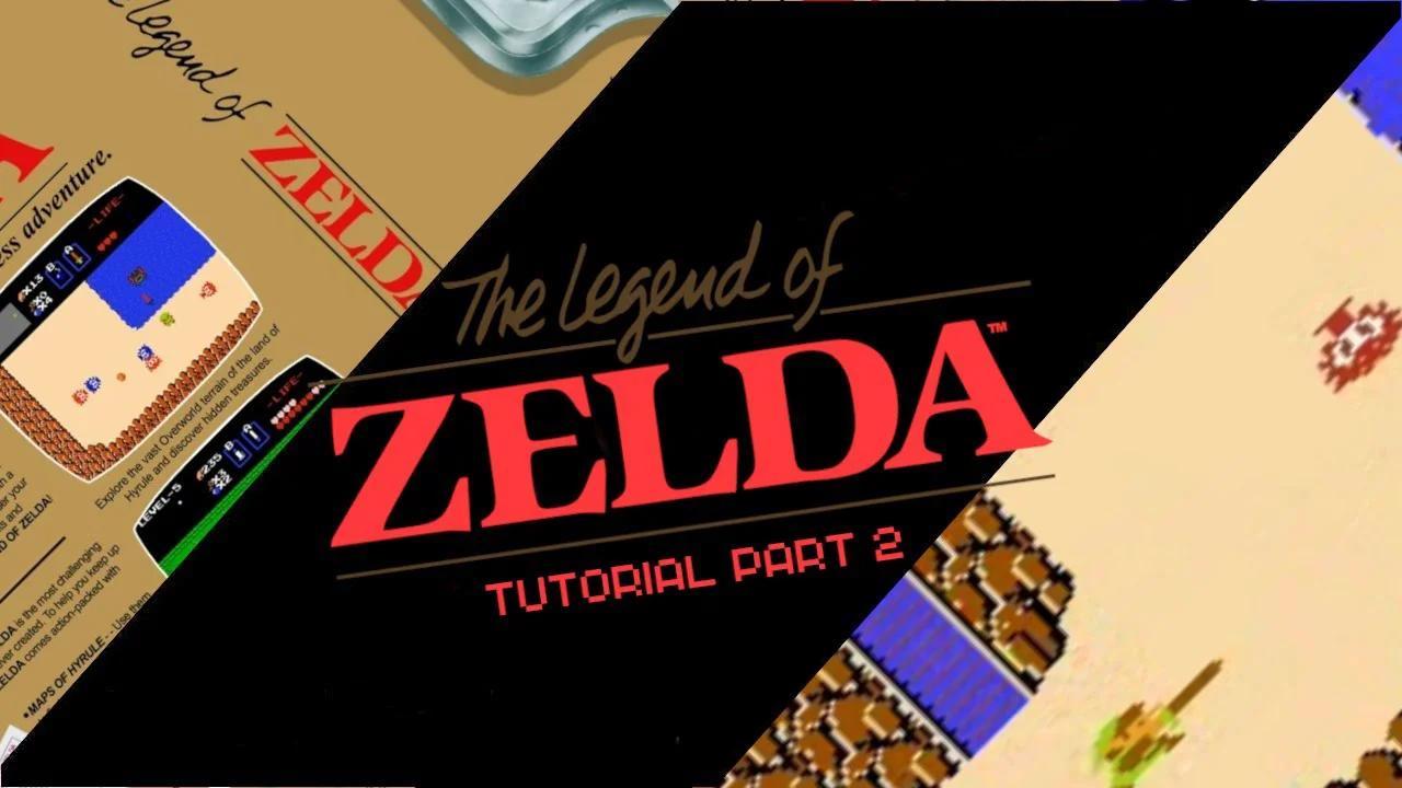 The Legend of Zelda Tutorial - Part 2 - (NES)