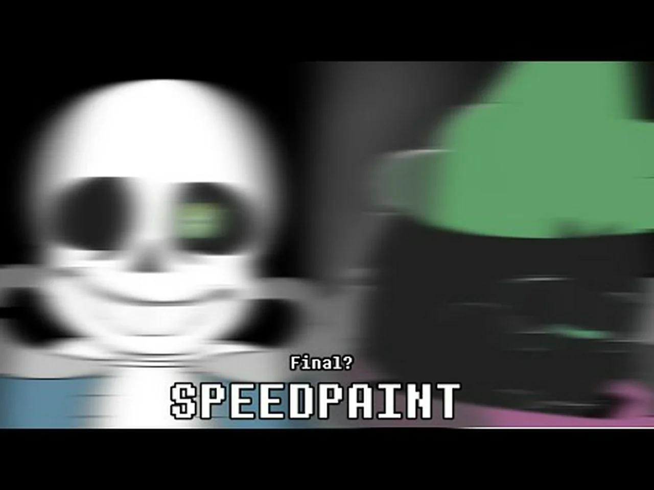 Speedpaint #7, #8 - Sans (UNDERTALE) & Ralsei (DELTARUNE) (Last) (Read ...
