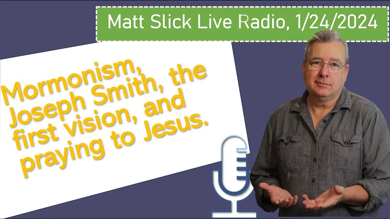 Matt Slick talking with a Mormon on the radio