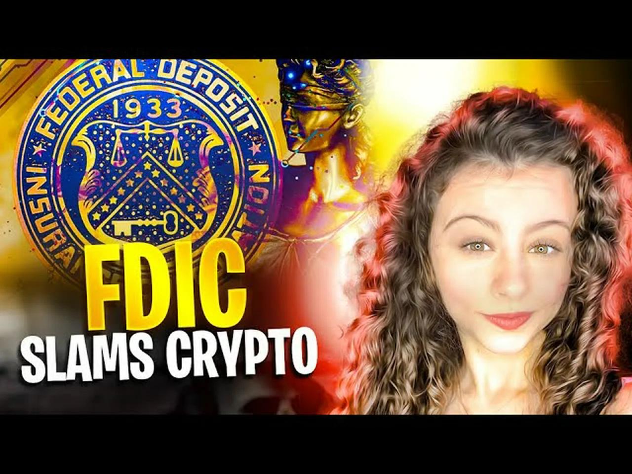 FDIC SLAMS CRYPTO! (Bitcoin BREAKOUT watch)