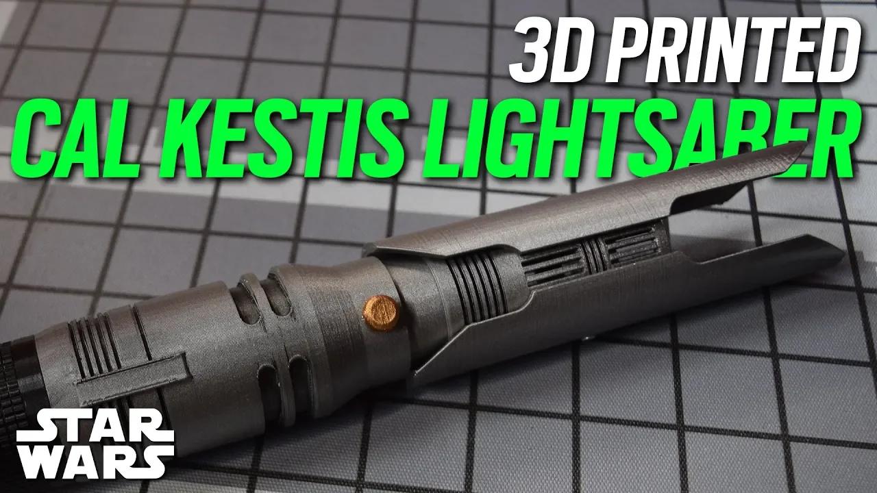 3D Printing Cal Kestis Lightsaber from Star Wars: Jedi Survivor - Free ...