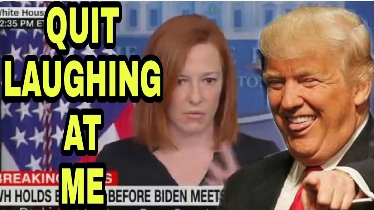 PRESS SECRETARY JEN PSAKI TRIGGERED OVER CIRCLE BACK MEME