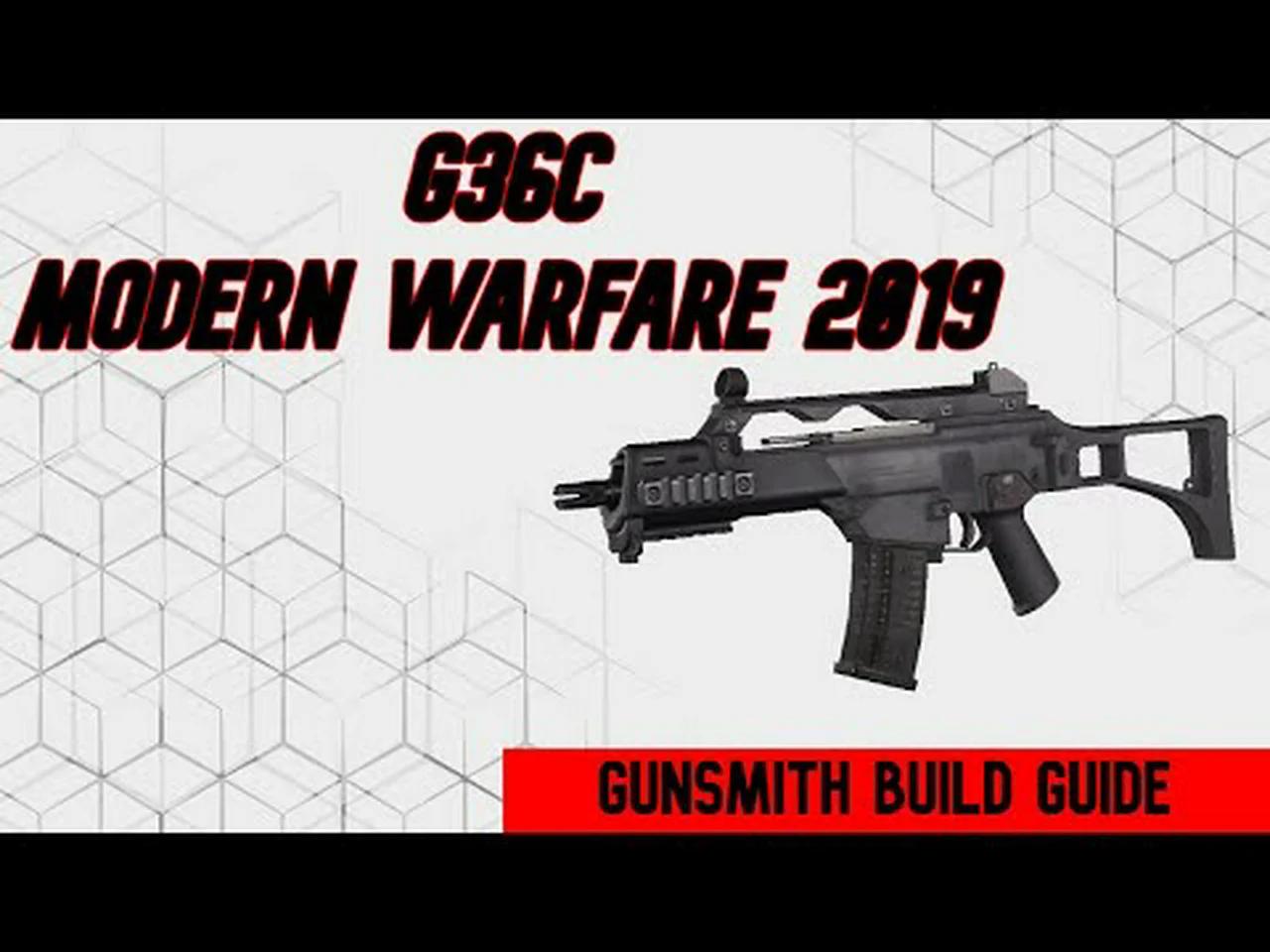 G36c in Modern Warfare 2019 (Gunsmith Build Guide)
