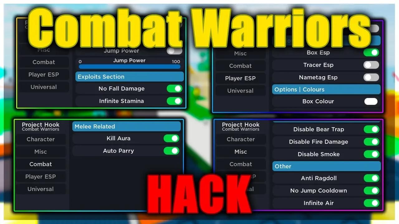 ROBLOX COMBAT WARRIORS SCRIPT HACK | KILL ALL, KILL AURA, GODMODE & MORE! | WORKING