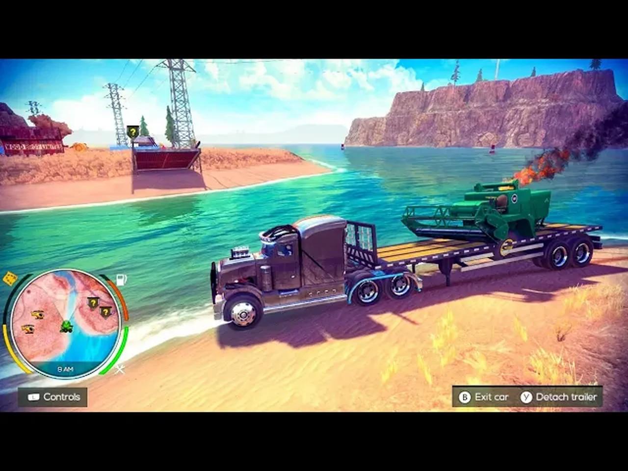 Maximus Loading Heavy Duty Cultivator To Farming - Off The Road ...