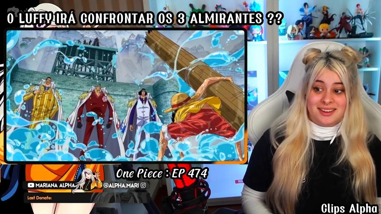 Mariana Alpha - O LUFFY VAI PARA CIMA DOS 3 ALMIRANTES | One Piece | EP ...