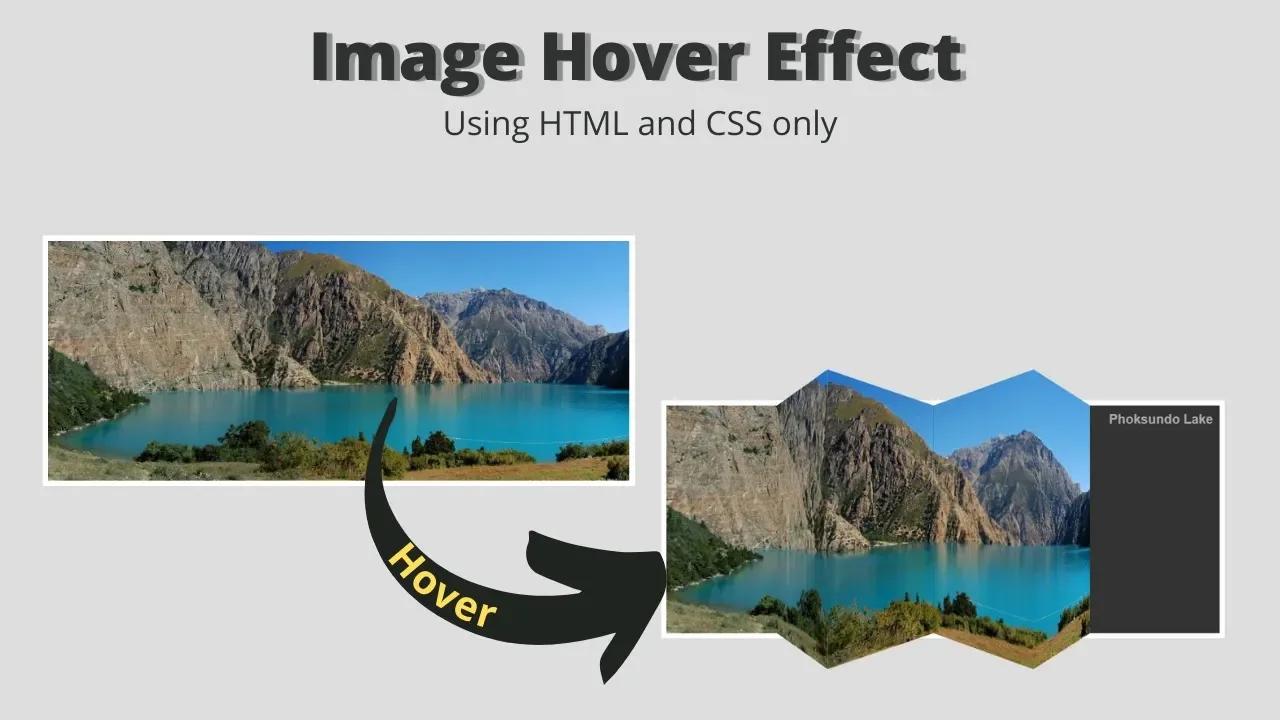 Image Hover Effect Using Css And Html